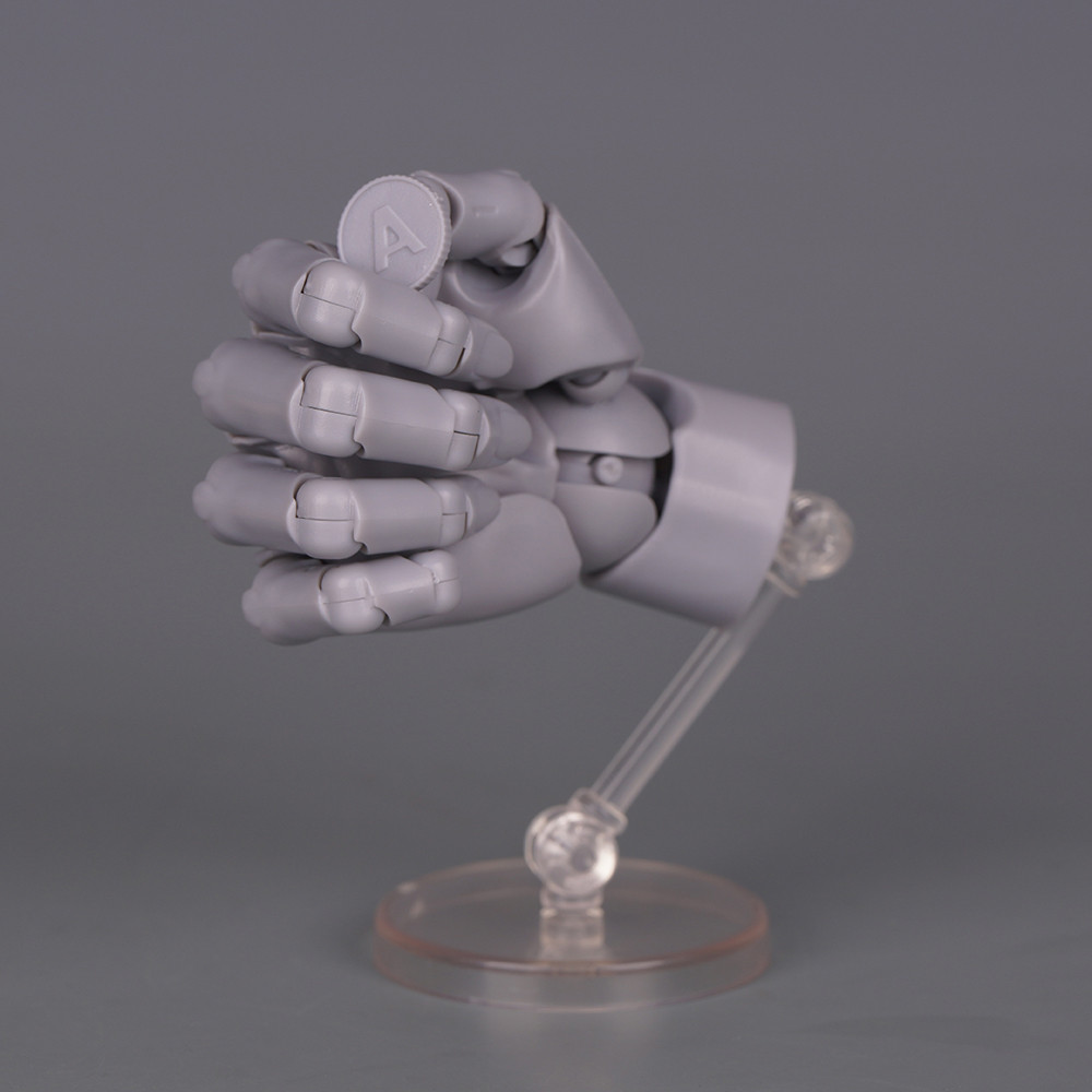 Gashapon Movable Joint Finger Hand Model - 1/2 Miniature Art Tool for ...