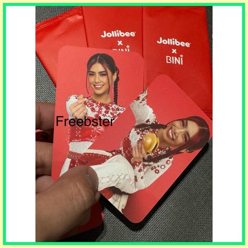 [OFFICIAL] Jollibee X Bini Photocard (Jollibee Bini Photocard ...