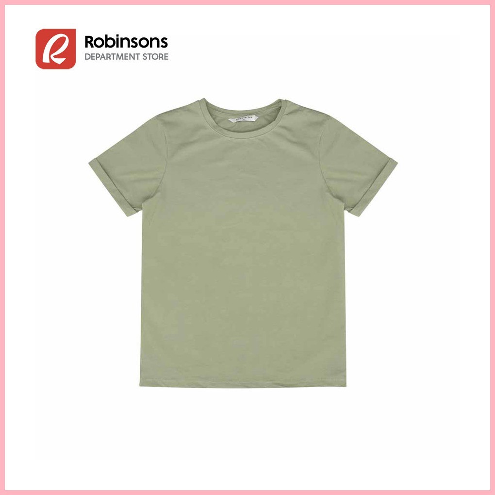 Grab A Tee Round Neck Cotton Plain | Shopee Philippines