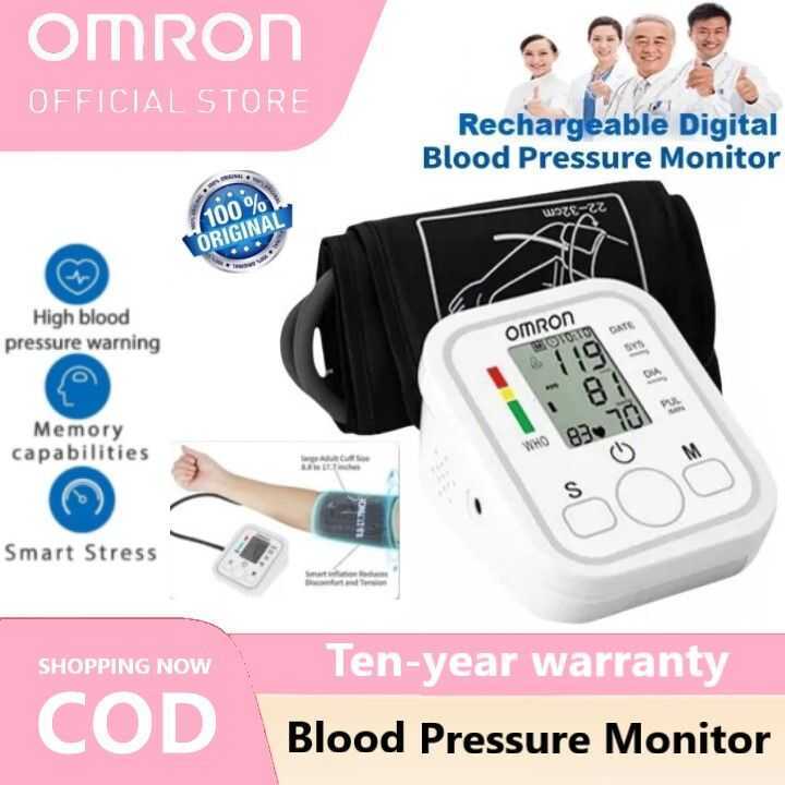 Blood Omron Pressure Digital Monitor Automatic Upper Arm Blood Pressure ...