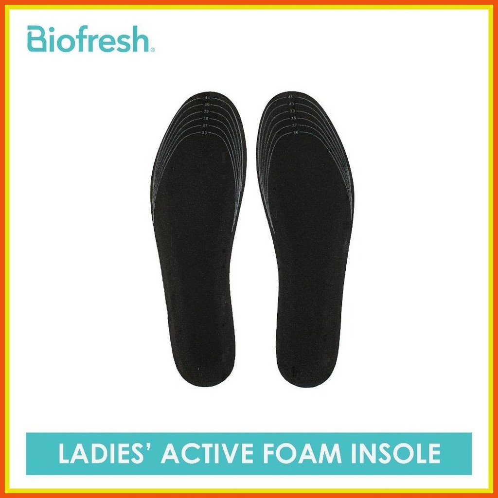 Biofresh Ladies' Active Foam Insole 1 pair FLG23 | Shopee Philippines