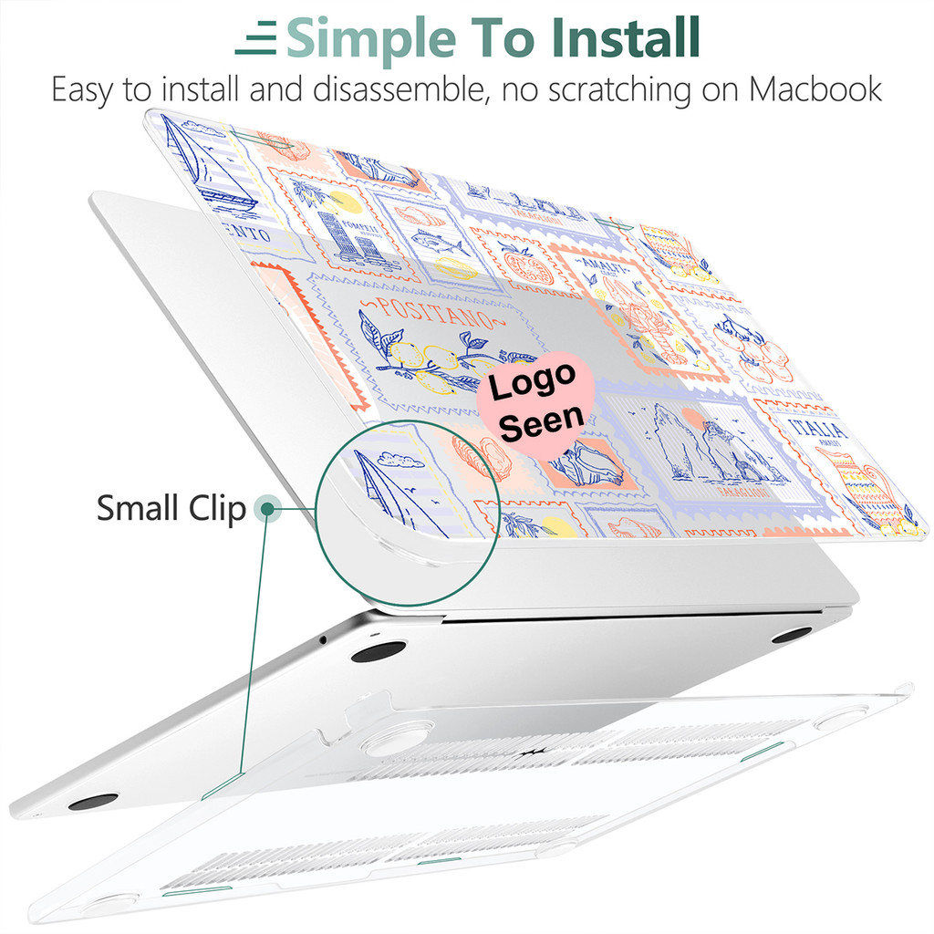 4 In 1 Case for MacBook Pro Air 15 14 16 13" A3240 A3113 A2681 M5 M4 M3 ...