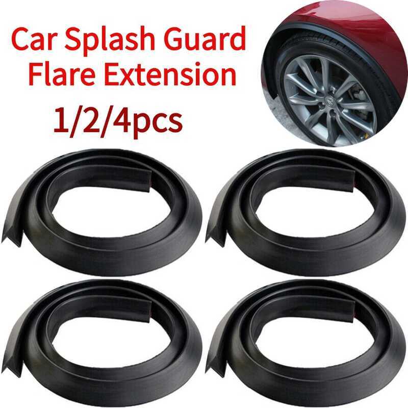 Car Splash Guard Fender Flare Extension Eyebrow Moulding Wheel Arch ...