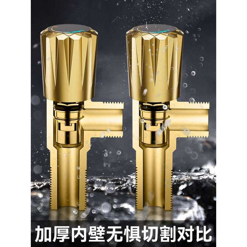 Stainless Steel Bathroom Angle Universal Hot and Cold Water Switch ...