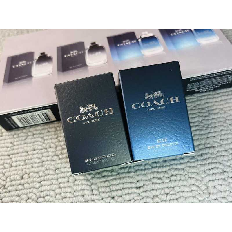 Authentic! Men's Coach Eau De Toilette Perfumes 4.5 Ml/0.15 Fl Oz. Mini ...