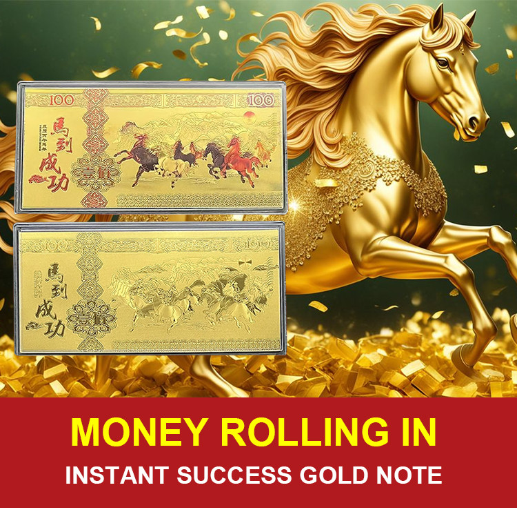 Gold Bills Hundred Yuan Commemorative Bills | Shopee Philippines