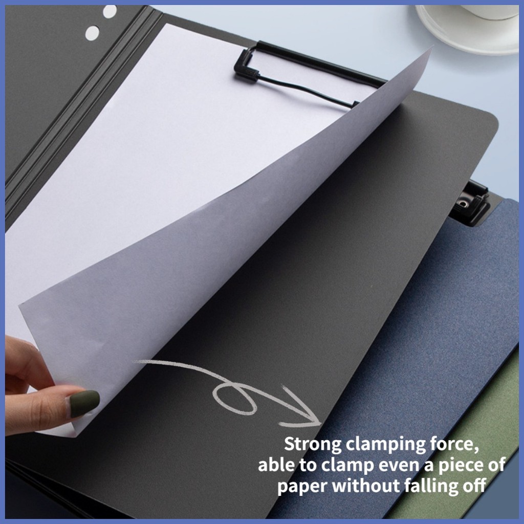 Clipboard With Cover A4/Long Folder File Organizers Clip Board Document ...