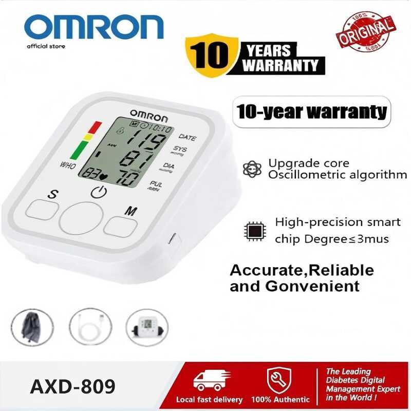 Blood Omron Pressure Monitor Digital Smart Voice Memory Portable ...