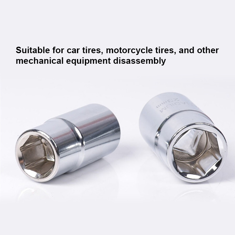 Telescoping Wheel Lug Nut Wrench Kit 17/19/21/23MM Sockets Brace ...