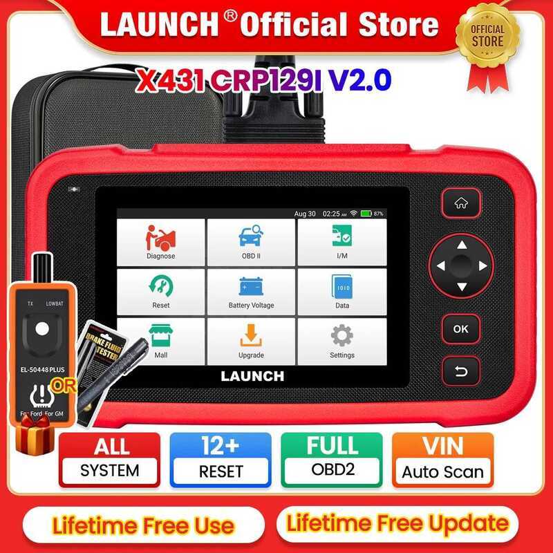 2025 New-Launch X431 Crp129i V2.0 Obd2 Car Diagnostic Tools ABS SRS ...