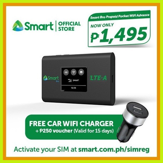 NK Smart Bro Pocket Wifi Lte Advanced- Boosteven M271T M-Y-S-T-E-R-Y-B-O-X | Shopee Philippines