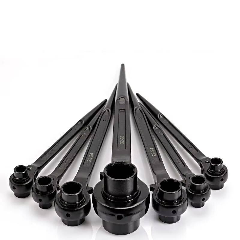 Scaffolding Tube Clamps Podger Spanner 22-24mm 2 Way Steel Erecting ...