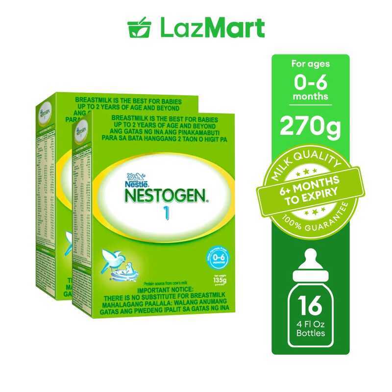 NESTOGEN 1 Infant Formula For 0-6 Months 135G - Pack Of 2 | Shopee ...