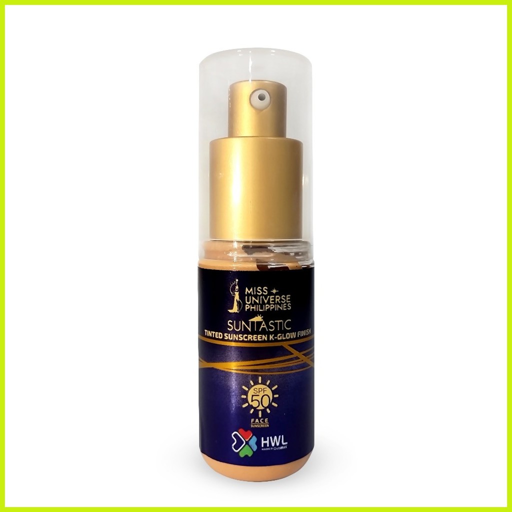 HWL Miss Universe Suntastic Face Tinted Sunscreen Matte Finish Sunblock ...