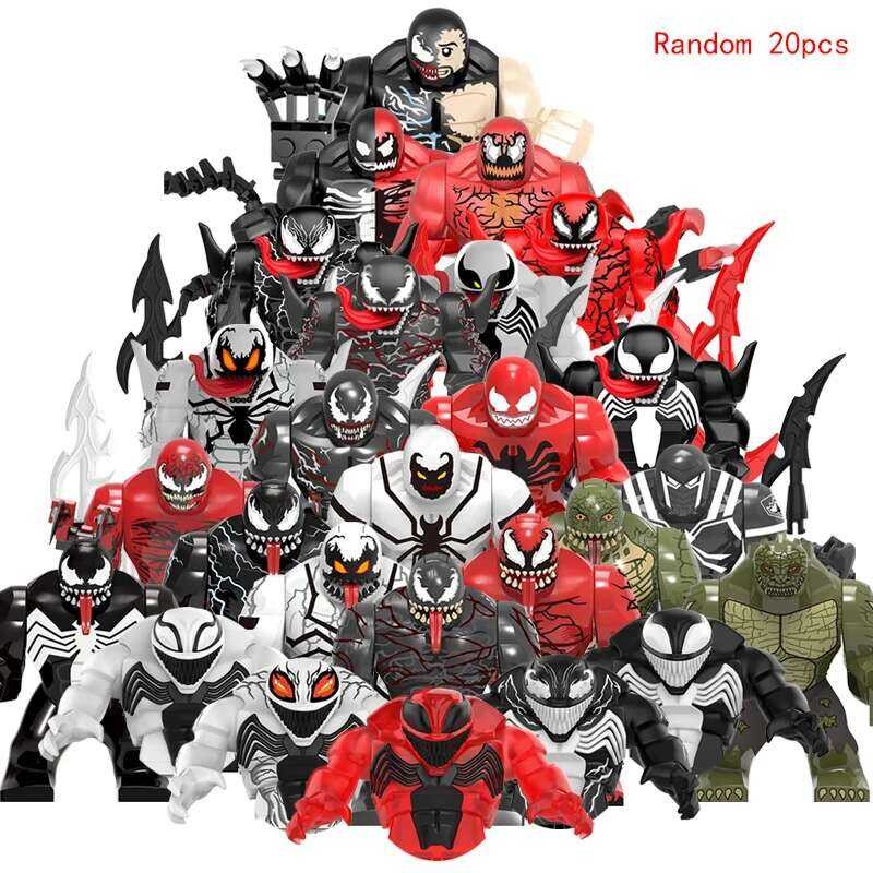 Y MOC Mini Anime Action Figures Erhero Big Size Characters Building ...