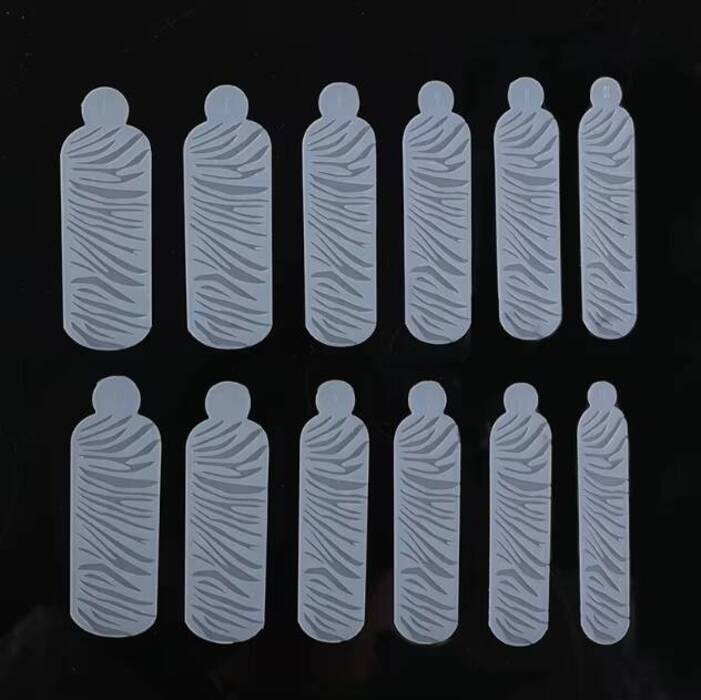 New Art DIY Mold Silicone Patch Relief Decorative Carving Tools Nail ...