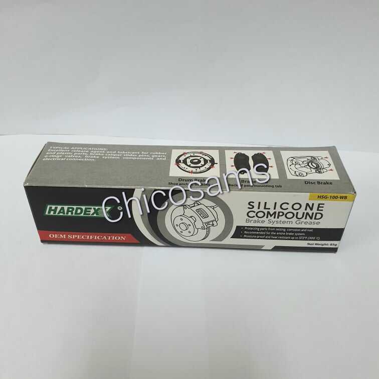 Hardex Silicone Compound Brake System Grease Hsg-100 85G | Shopee ...