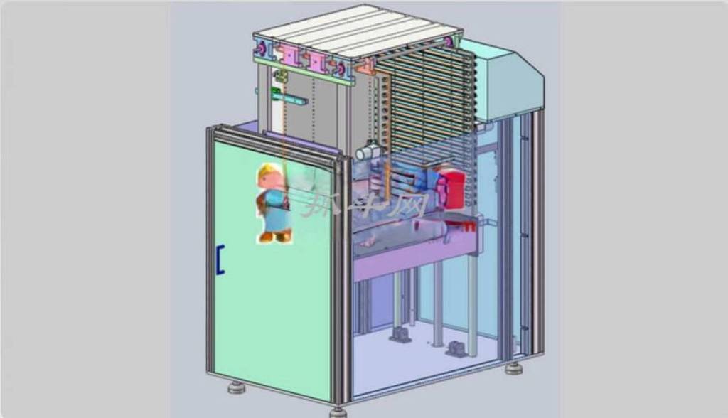 ☑♥ PCB Board Stacking Machine 3D Drawing Printing SW Model CAD Design ...