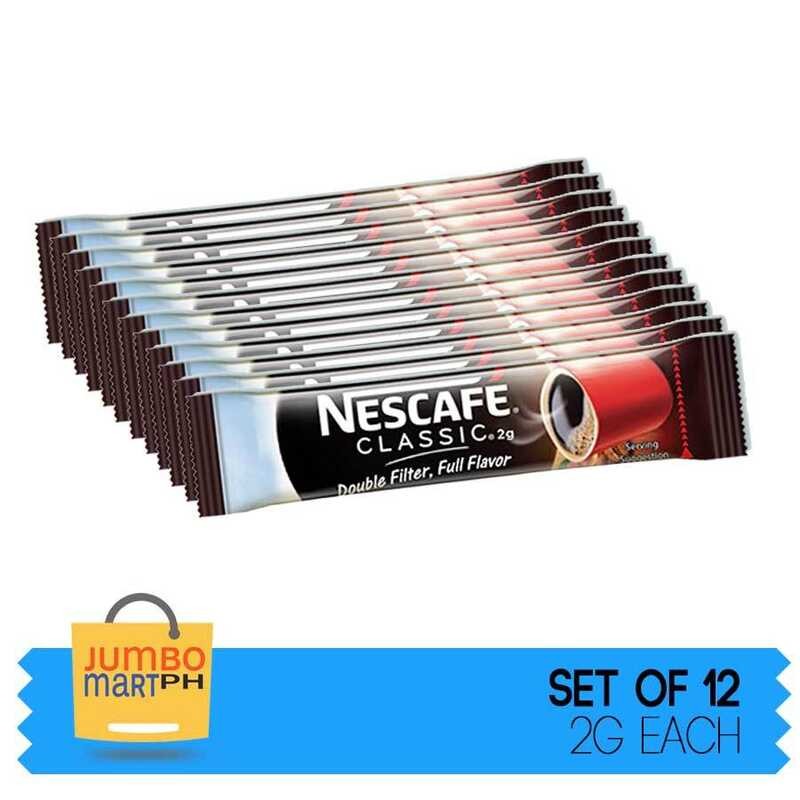 NESCAFE CLASSIC STICKS INSTANT COFFEE 2G / SET OF 12 15B | Shopee ...