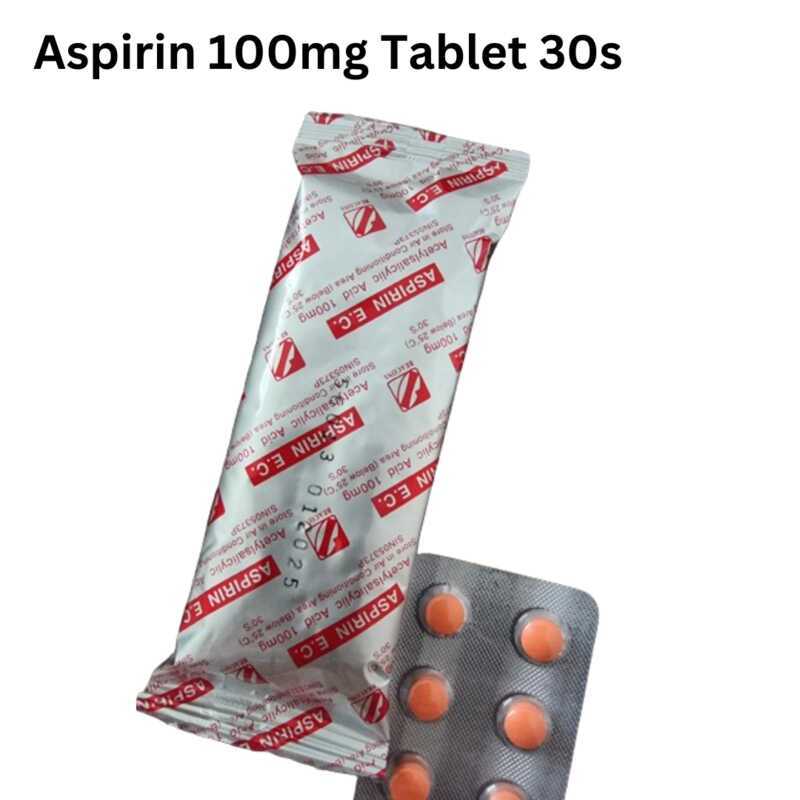 COD Authentic Original Aspirin 100Mg Enteric Coated Tablets 30S For ...