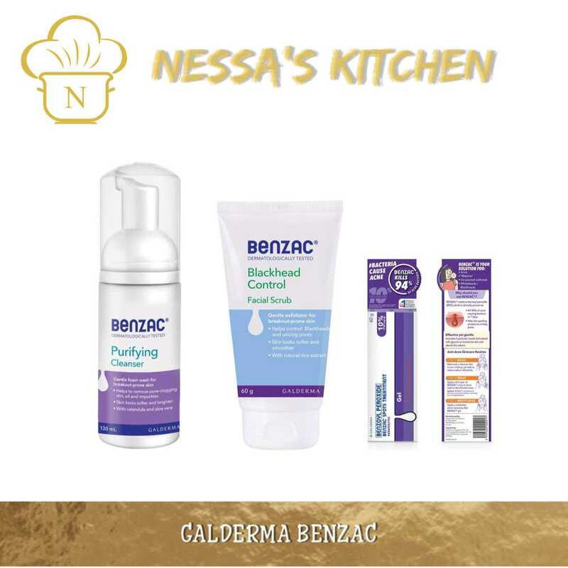 Galderma Benzac Purifying Cleanser Blackhead Control Spots Treatment ...