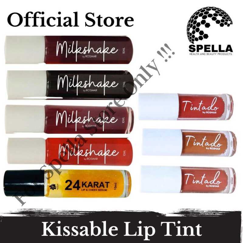 Rosmar Liptint Milkshake Lipbalm Longlasting 24Karat Lip And Cheek ...