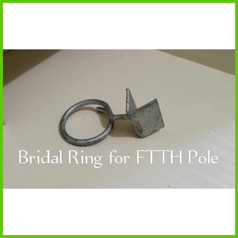 ⊙ Fiber Optic (Bridal Ring/Bridle Ring for FTTH POLE FITTING | Shopee ...