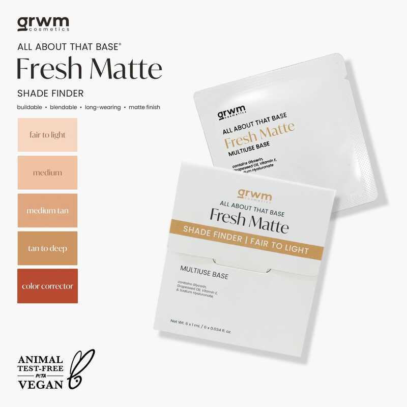 [Shade Finder Only] GRWM Cosmetics Fresh Matte Multiuse Base | Shopee ...