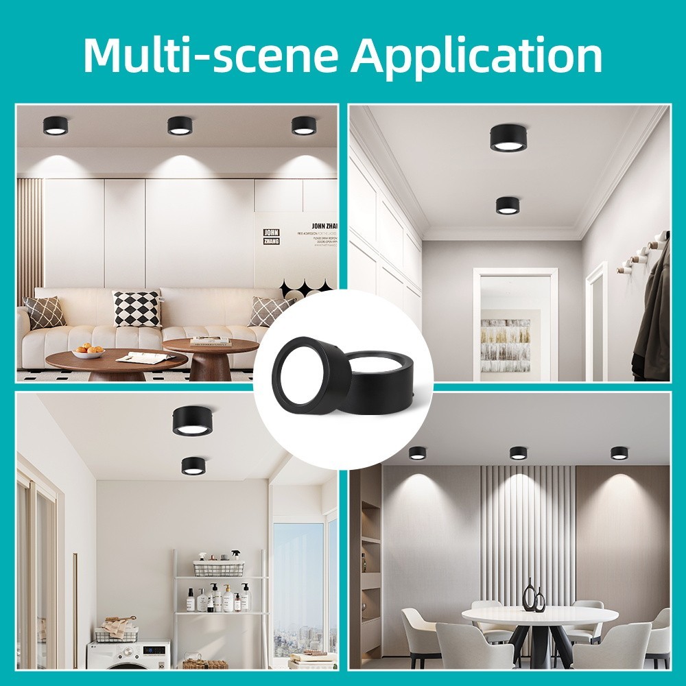 Tri color Downlight Ceiling Light Round 20W Led Ceiling Lamp Pin Lights ...