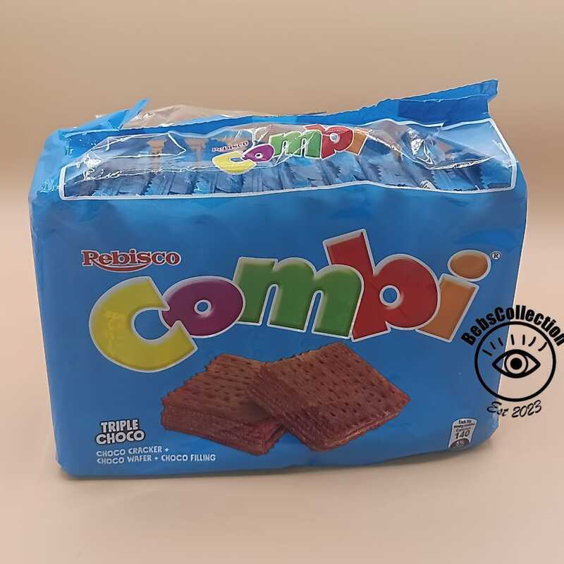 Rebisco Combi Triple Choco 30G X 10(Choco Cracker, Wafer, Filling) 43B ...