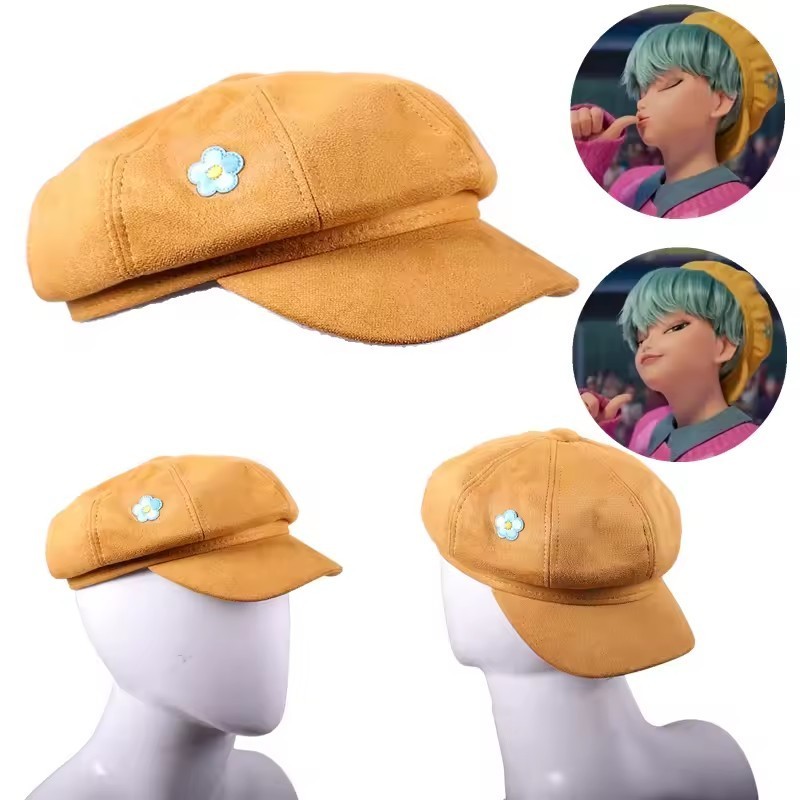 Kpop Demon Hunters Baby Saja Boys Cosplay Cap Wig Kpop Group Cap ...