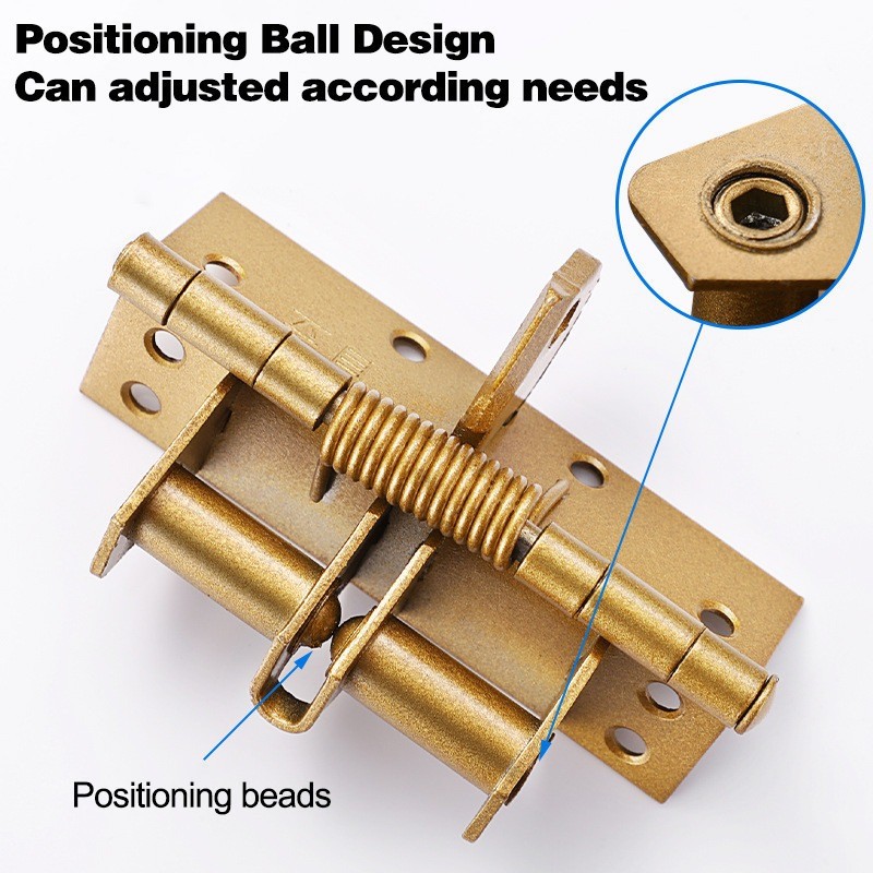 Metal Automatic Door Closing Hinge 90 Degree Adjustable Self Closing ...