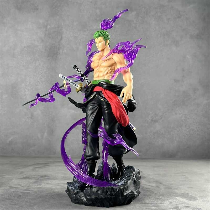 Zoro With Sword, Yama Standing Posture Desktop Ornament, Two-Dimensiona ...