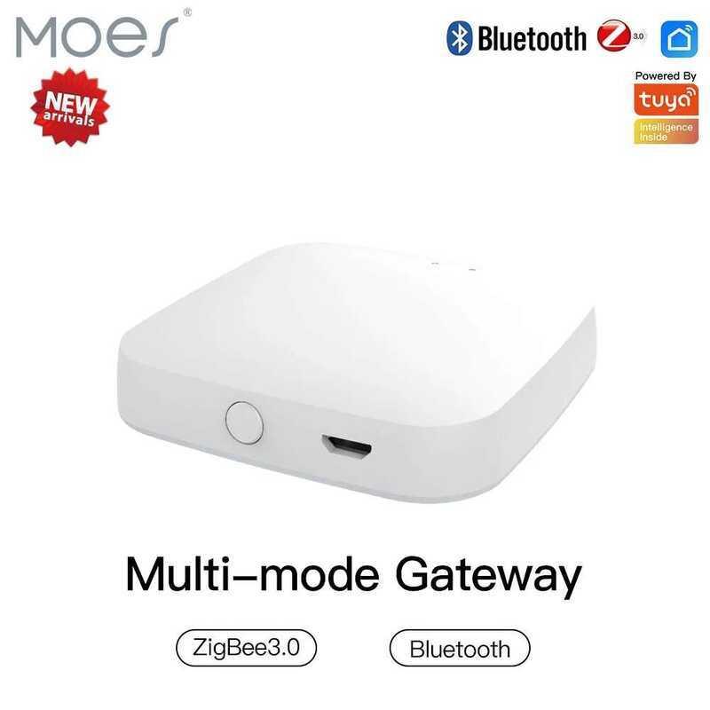 MOES Multi-Mode Gateway Zigbee Wifi Bluetooth Mesh Hub Work With Tuya ...