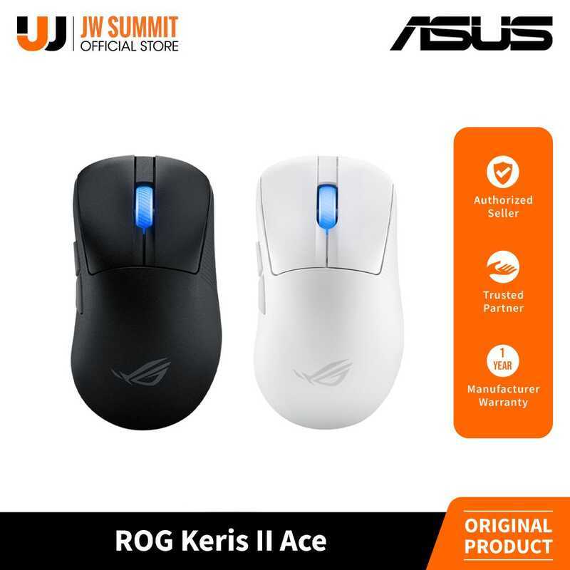 Asus ROG Keris II Ace P714 42000 DPI Optical Sensor Tri-Mode Connection ...