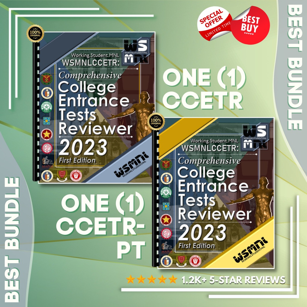 UPCAT REVIEWER 2023 COLLEGE ENTRANCE TESTS REVIEWER (CCETR) - UPCAT ...