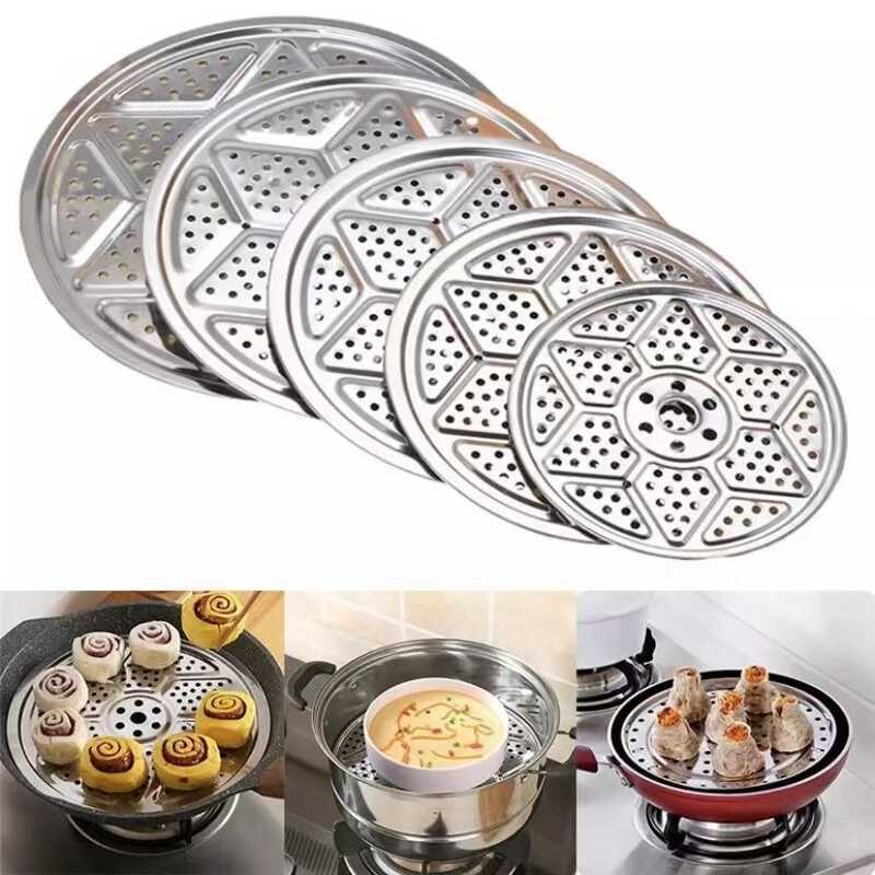 Stainless Steel Pressure Cooker Canner/Steamer Rack,Round Steaming Tray ...