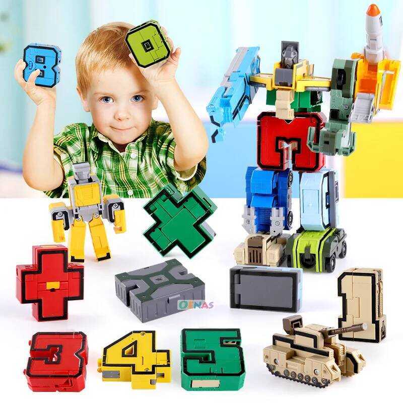 semble GUDI Robots Transformation Action Figure Car Model Deformation ...