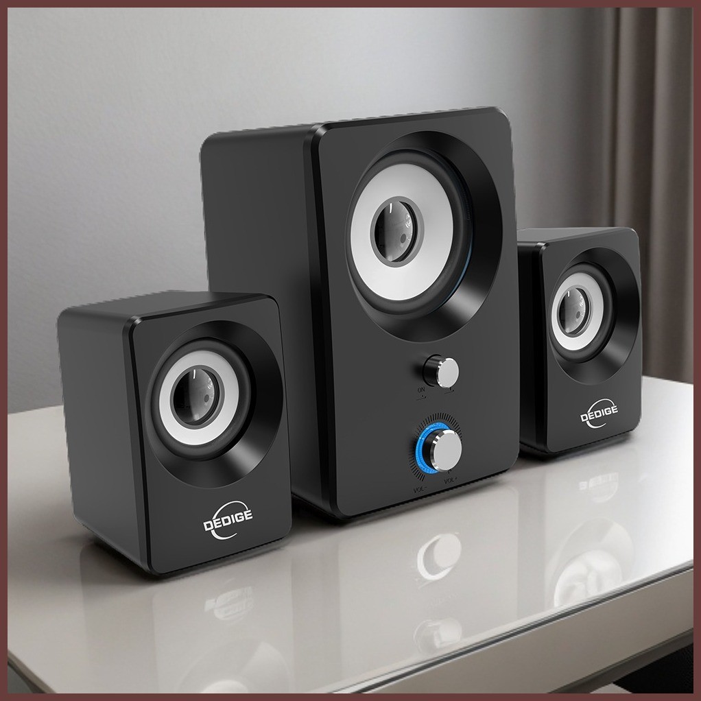 Computer speakers support USB speakers for pc desktop mini subwoofer ...