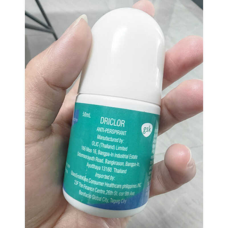 Driclor Anti-Perspirant Roll 20Ml Helps With Excessive Sweating Of The ...