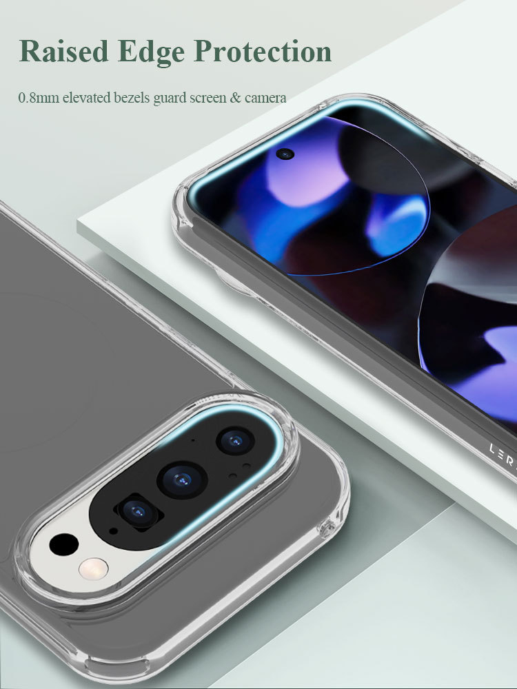 Lenuo&Lereach for Google Pixel 10 Pro XL 5G Case Crystal Clear ...