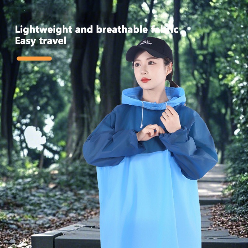 EVA Rain Coat Thickening Reusable Poncho Durable Waterproof Adult ...