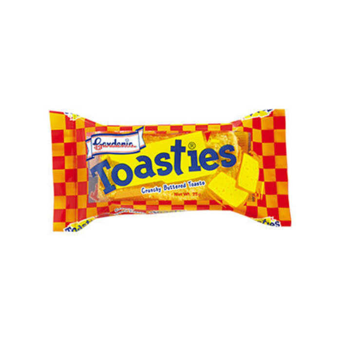 B Gardenia Crunchy Butter Toasties Bread 25G X 10 Pieces | Shopee ...