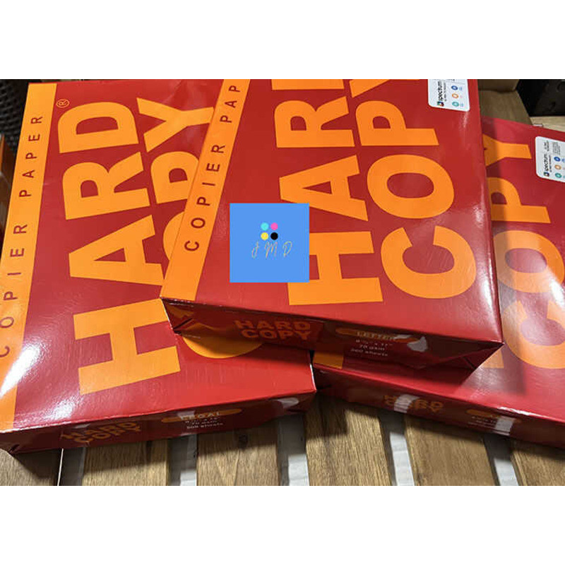 Hard Copy A4 Short Long Bond Paper Substance 20 / 70Gsm 3De | Shopee ...