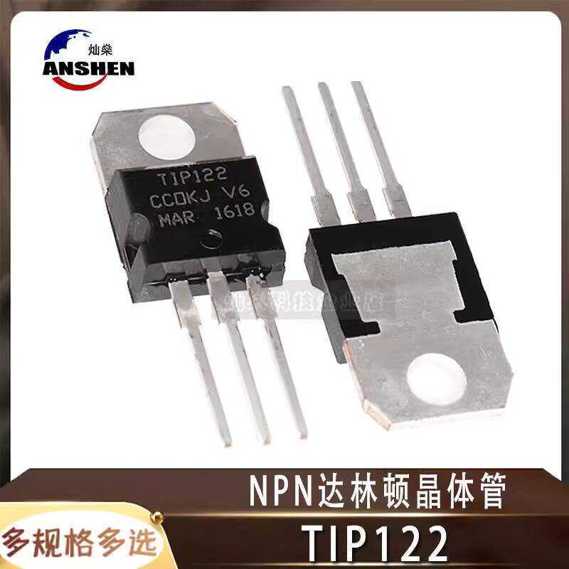 Brand New TIP122 Direct Insert TO220 NPN Darlington Transistor 5A 100V ...