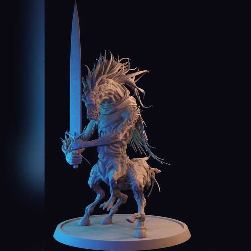GK White Mold 3D Printed line Ludwig Old Donkey Limited Edition ...