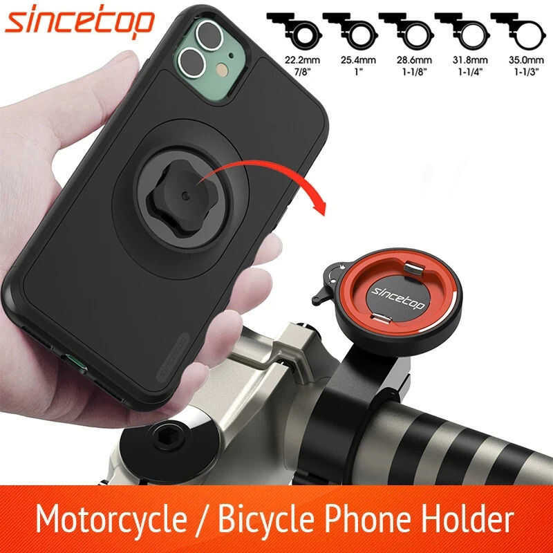 Motorcycle Phone Holder For Iphone 14 13 12 11 Pro XS Max, Mountain Bike/Moto Handlebar Cell ...