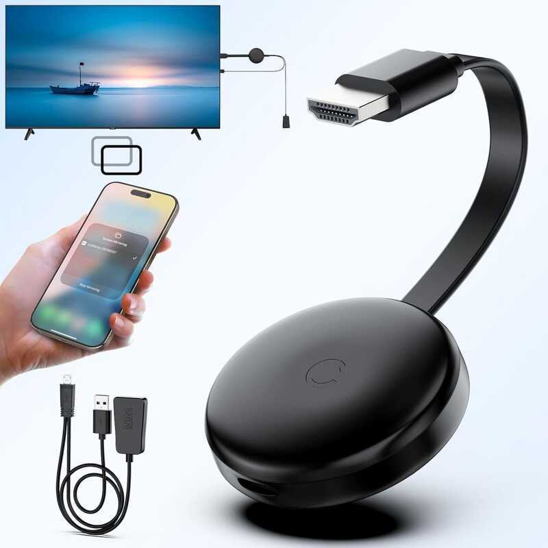 Wireless HDMI Display Adapter, 1080P HD Screen Mirroring Adapter ...