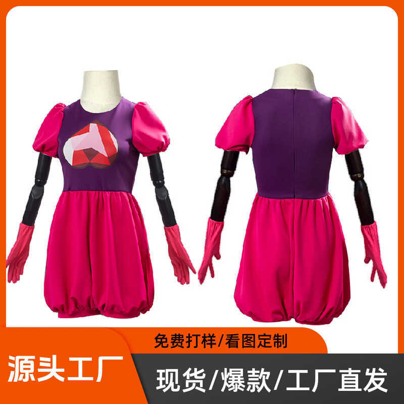 Y Steven Universe Animation S1el Gem Navel Little Roll Cosplay Costume ...