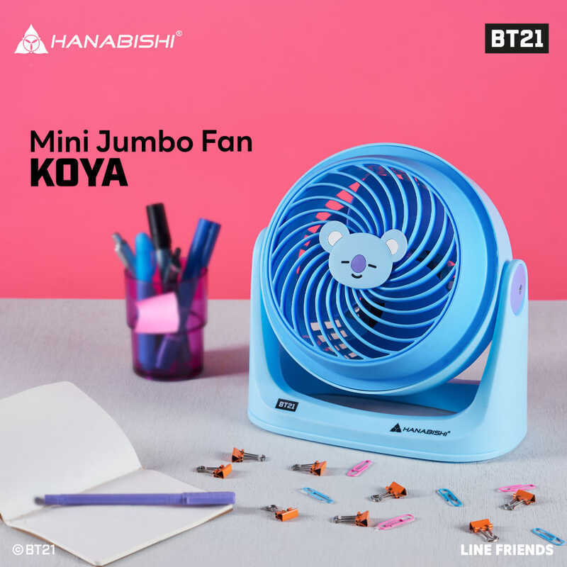 Hanabishi Bt21 Special Edition Mini Jumbo Fan Hmjf7-Bt21koya Bf4 ...